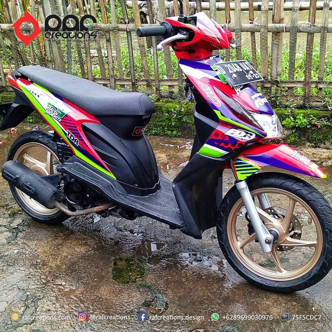 80 Foto Modifikasi Motor Beat Karbu Simple & Extream