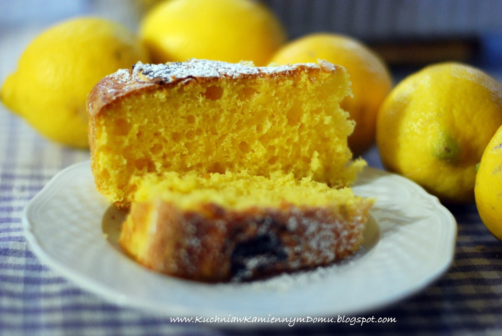KUCHNIA W KAMIENNYM DOMU: Ciasto cytrynowe z mascarpone