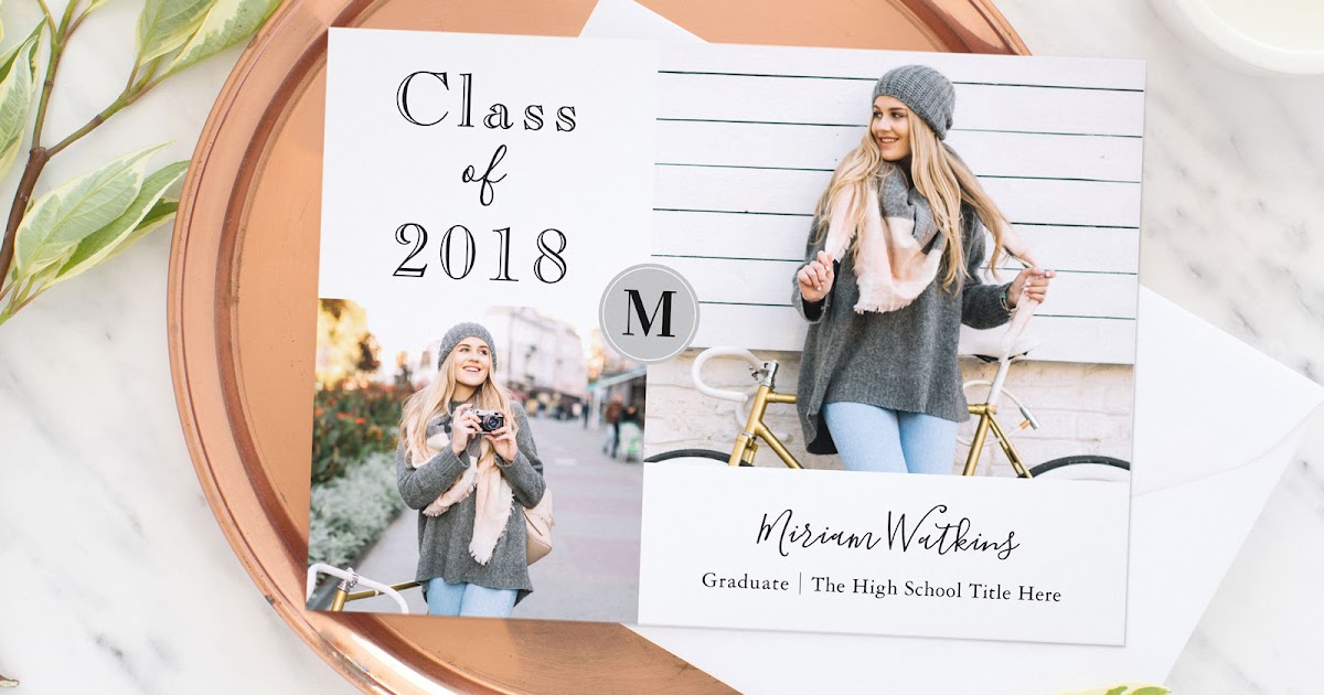 Create Your Stylish Photo Graduation Announcements | Mimoprints