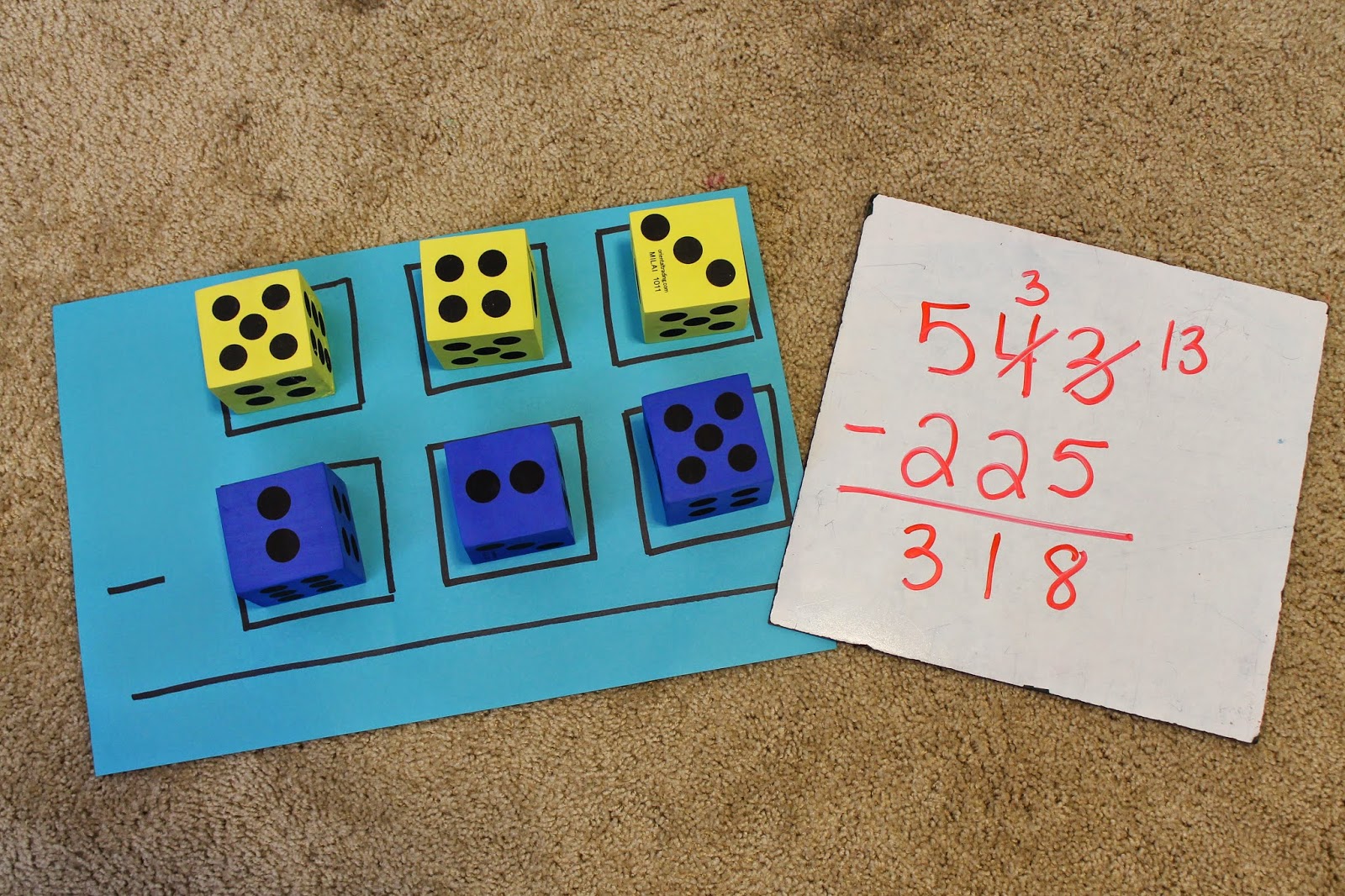 Apples 4 Bookworms 3 Digit Subtraction Or Addition Practice 