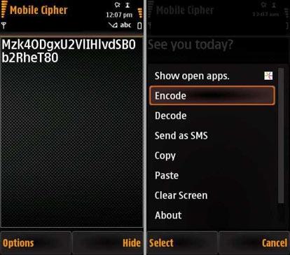 Application Handphone Mobile Cipher Software - Bazaar Handphone