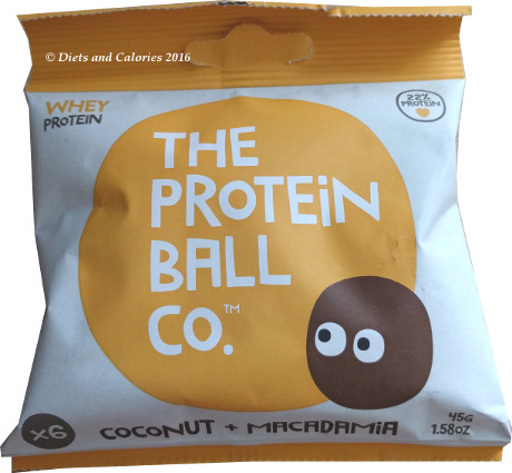 The protein ball co coconut & macadamia