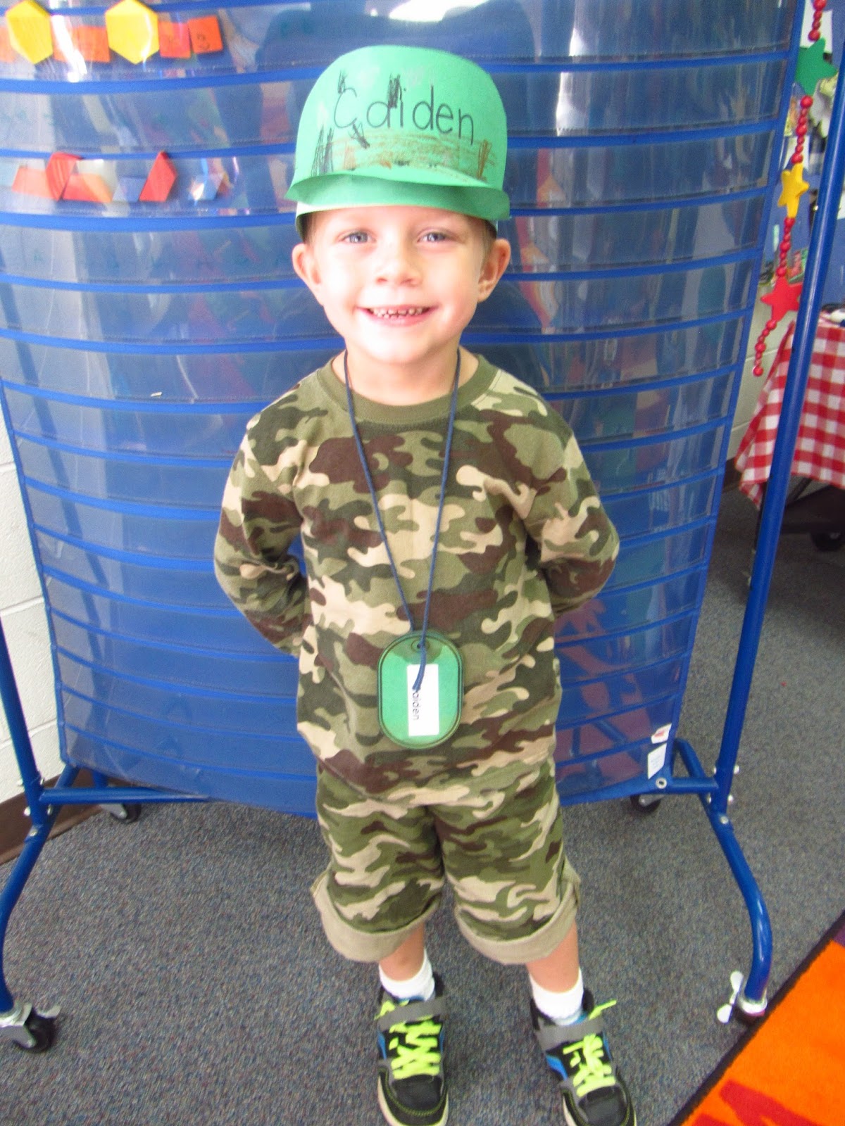 Mrs. Thomas' Kindercalves: ABC Boot Camp Camo Day