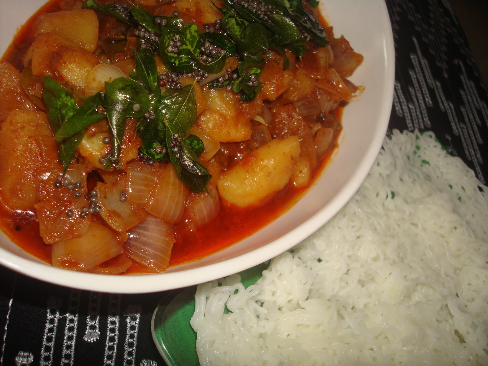 Gayathri Pai's Food Bytes: Ukda Rice Shevai