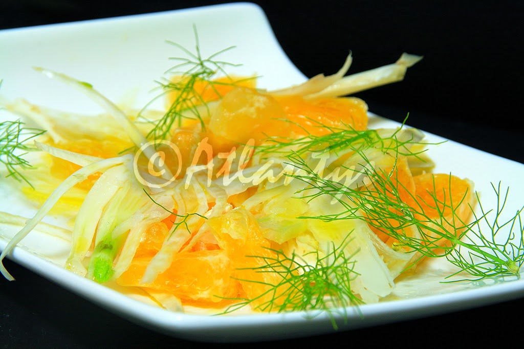 Terapia do Tacho: Salada de funcho com laranja (Fennel and orange salad)