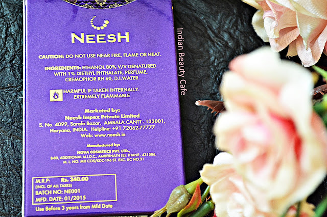 Indian Beauty Cafe: Neesh Perfumes Review