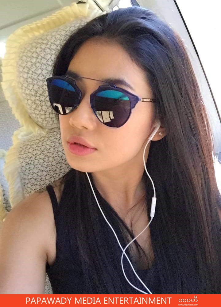Thinzar Wint Kyaw Fun Vacation With Family At The Beach