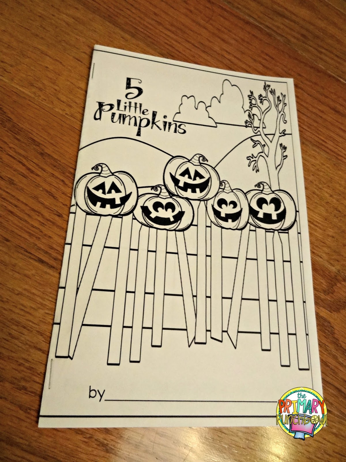 Five Little Pumpkins + A Freebie - The Primary Punchbowl