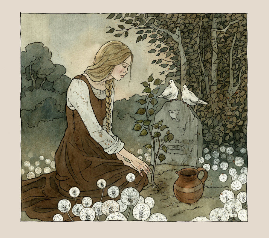 ONCE UPON A BLOG: Cinderella (Aschenputtel) by Līga Kļaviņa