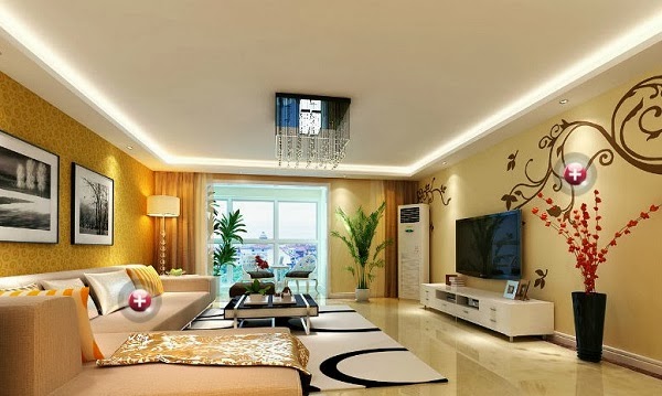 Décorations salons avec des télévisions ~ Décoration Salon / Décor de Salon