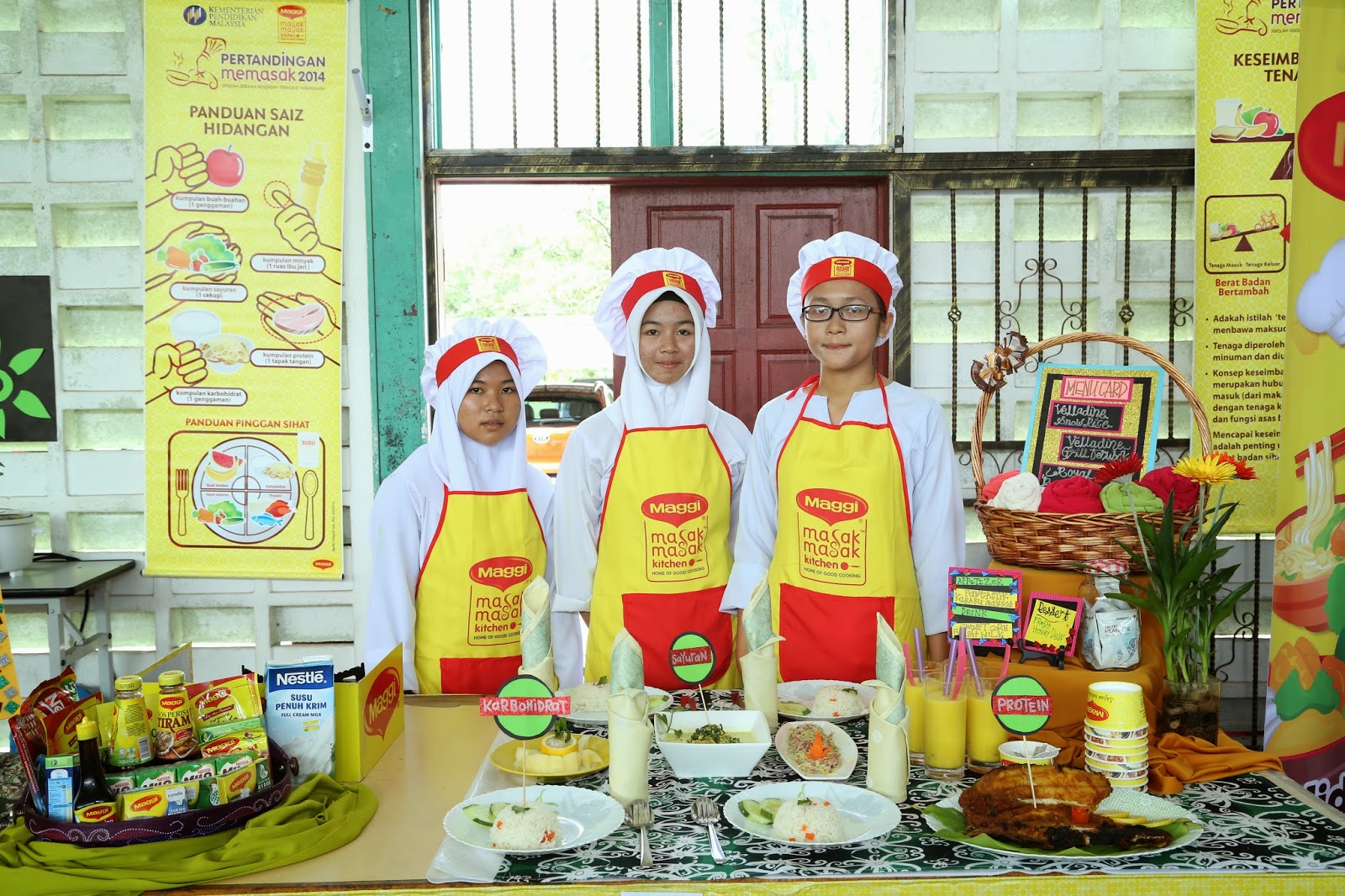 IZZ HUZNIE IDRAQIE: PERTANDINGAN MEMASAK 2014 ANJURAN MAGGI DAN NESTLE