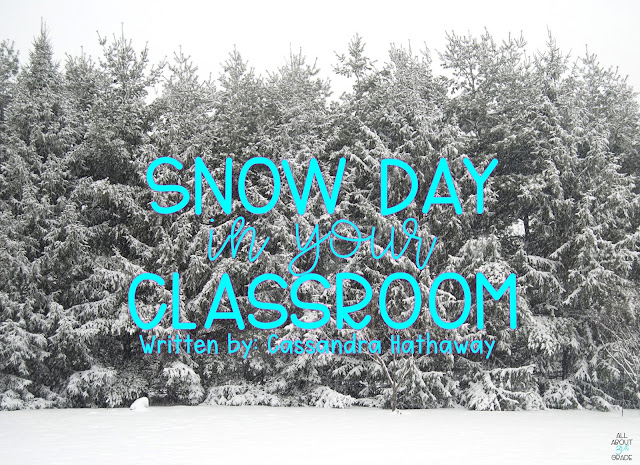 Fun with SNOW in your Classroom | All About 3rd Grade