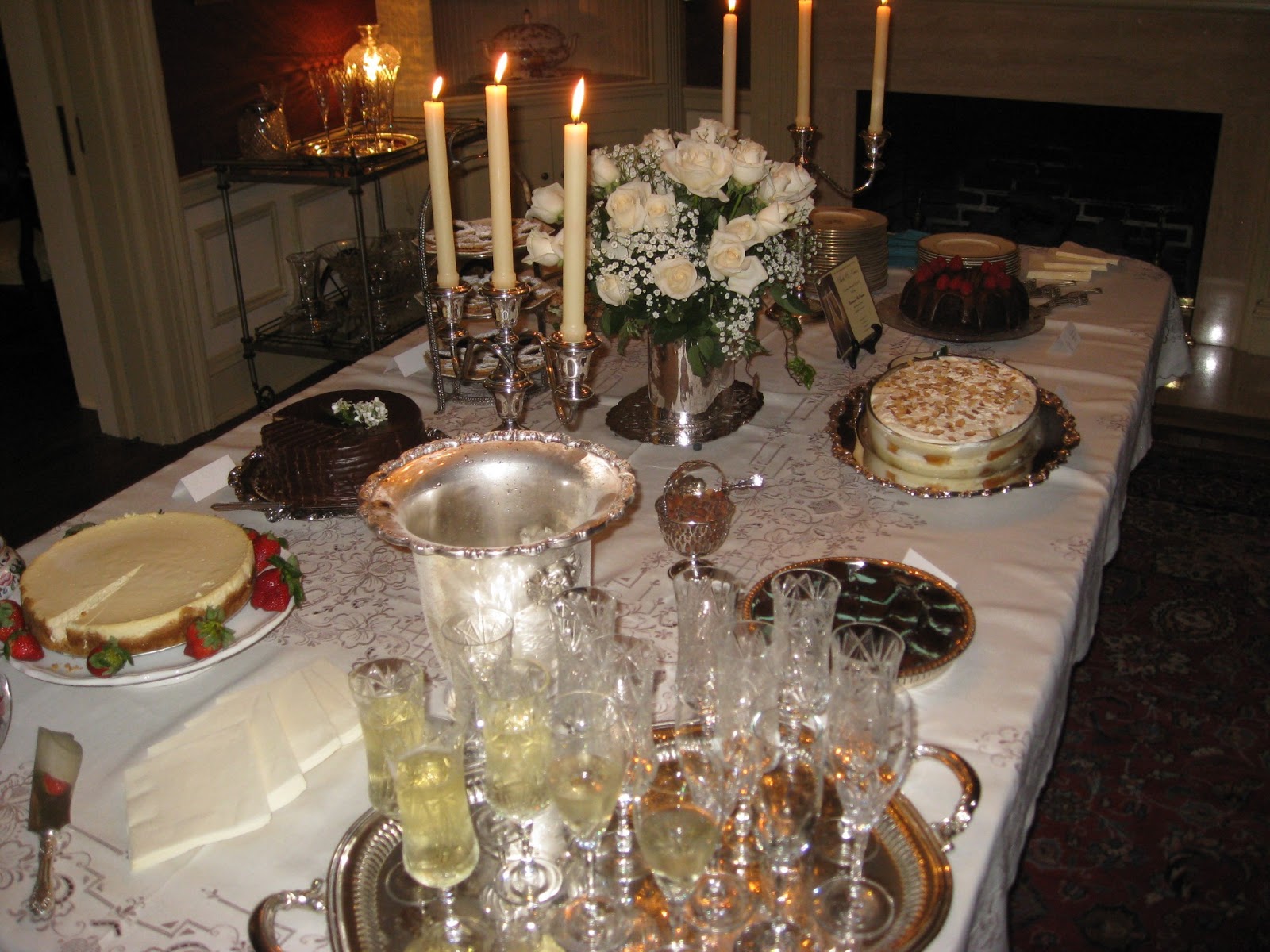 Classic Annie.: Champagne Ladies Dessert and Champagne Party