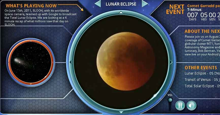 How To: Watch Total Lunar Eclipse, Comets Live From Your Browser With ...
