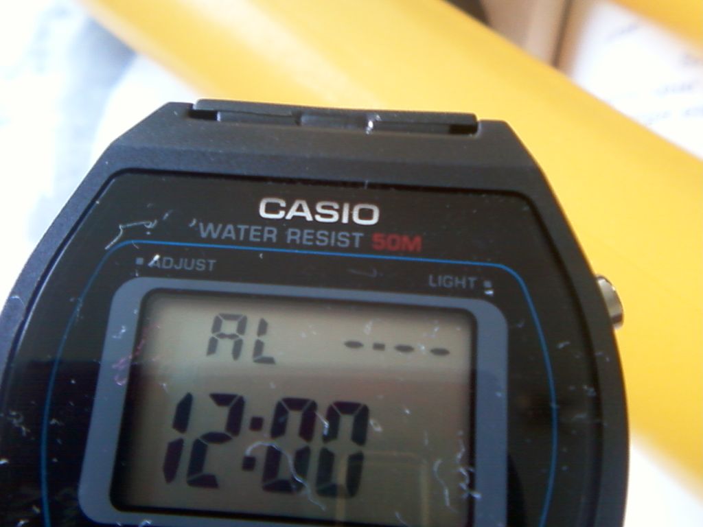 Zona Casio: Prueba: Casio W-202, el totalmente nuevo digital básico de ...