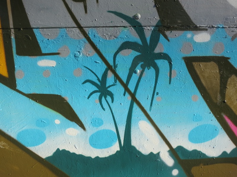 MELROSEandFAIRFAX: Palm Tree Graffiti