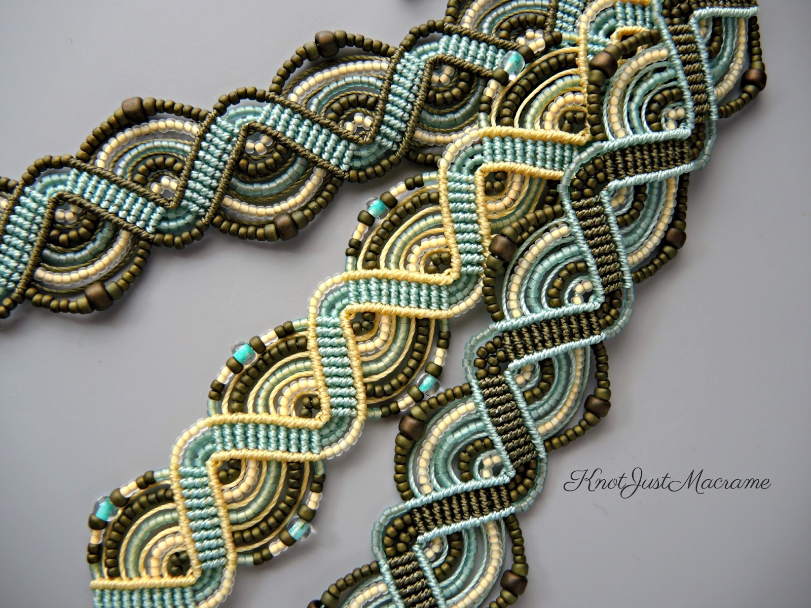 Knot Just Macrame by Sherri Stokey: Thoughts on Making Unusual Color ...