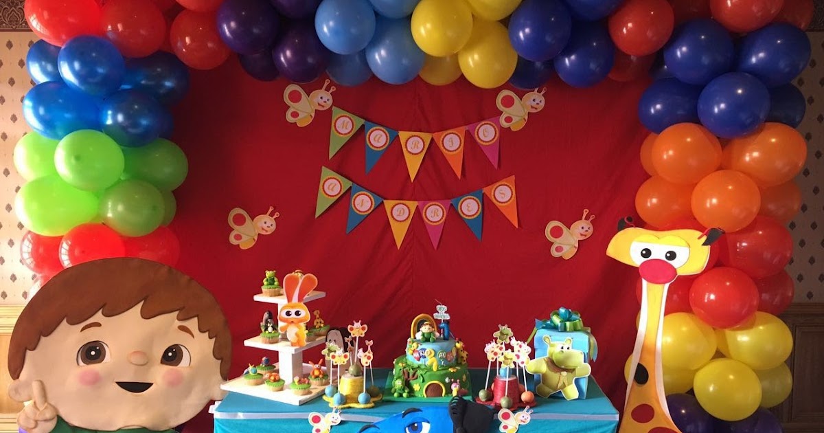 Beula decoraciones, decoracion de eventos tematicos e infantiles: Decoración fiesta baby tv