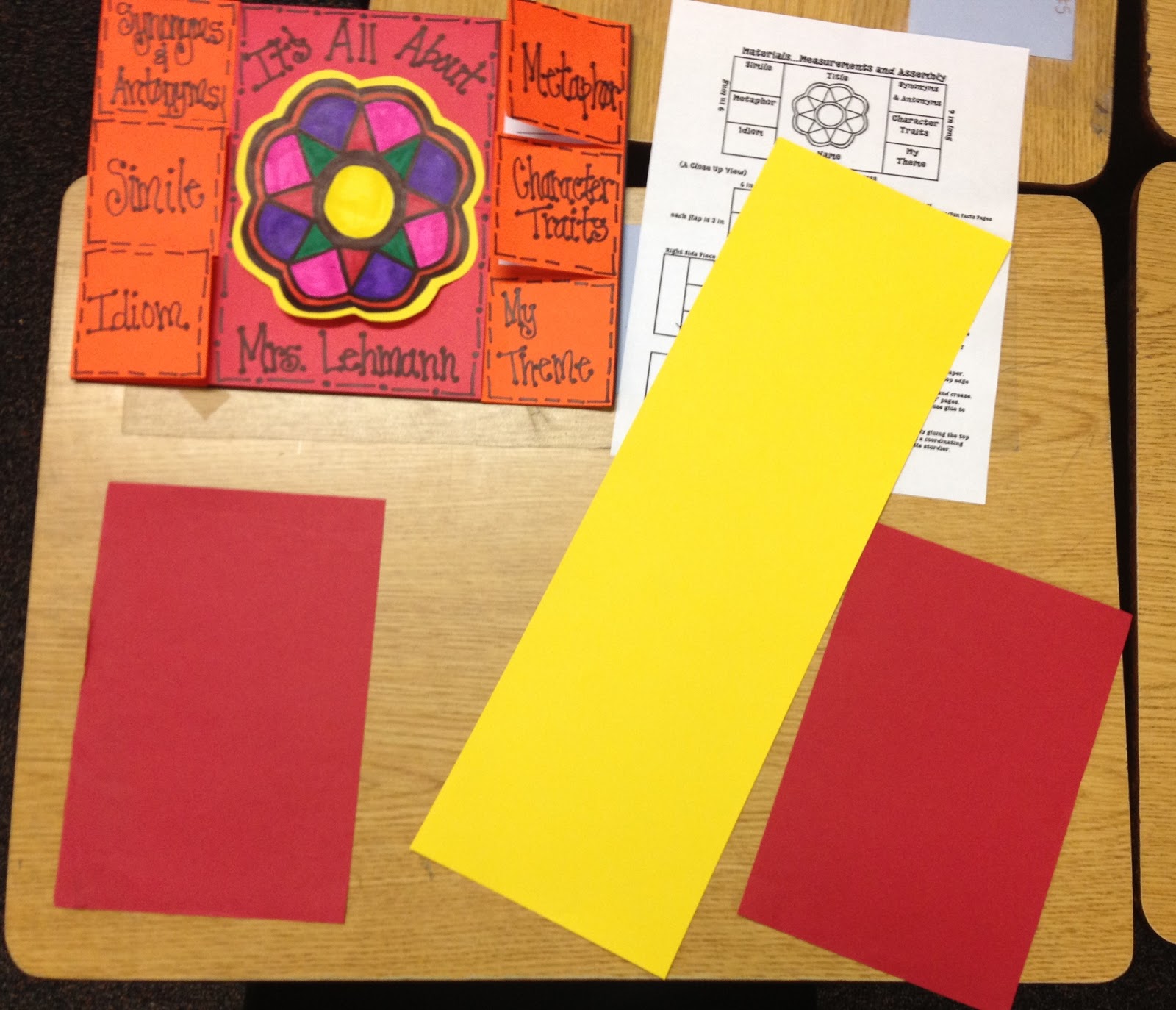 Working 4 the Classroom: Open House Pizzazz (Project 2)