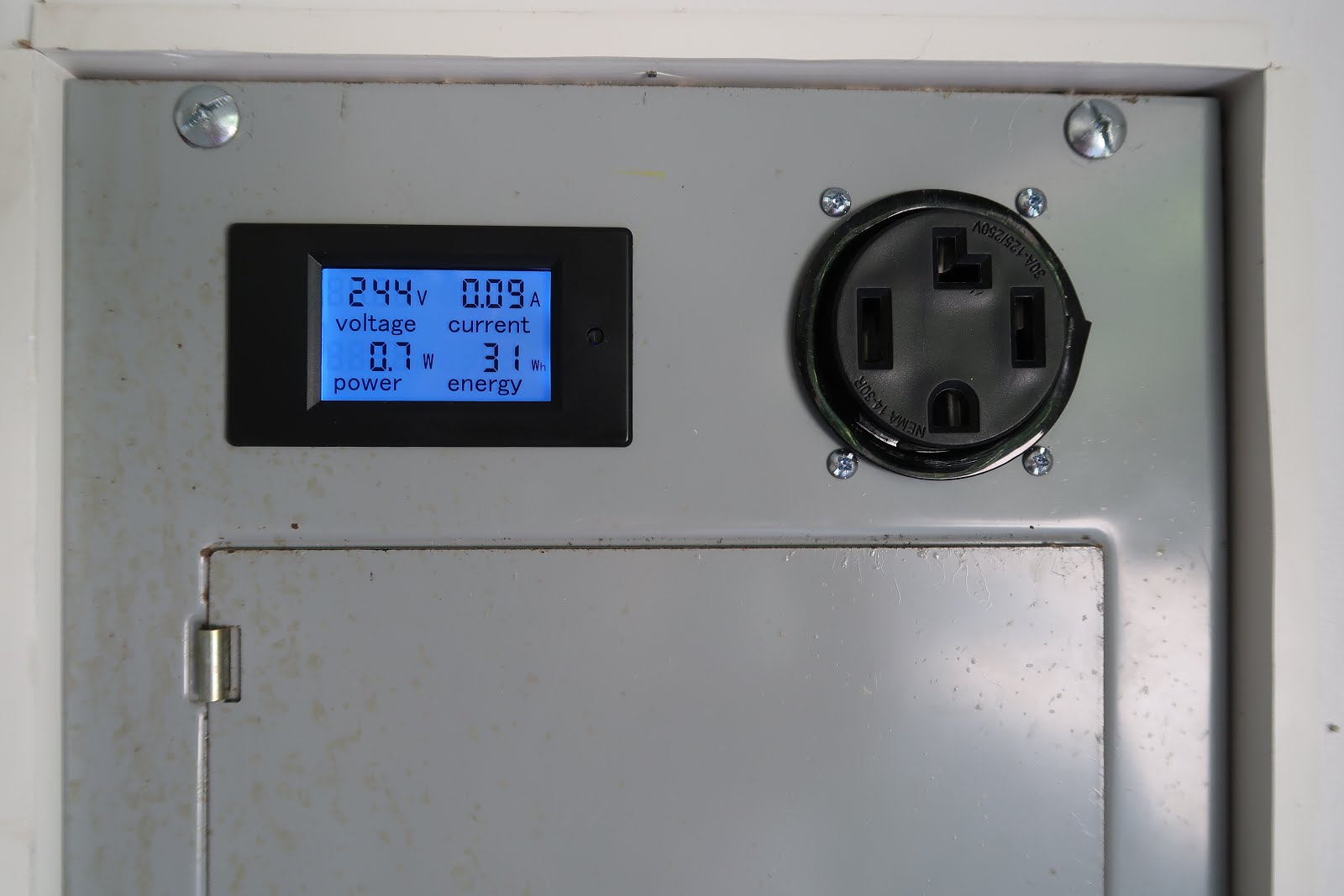 Wiring the Electric Panel for Charging Our Tesla