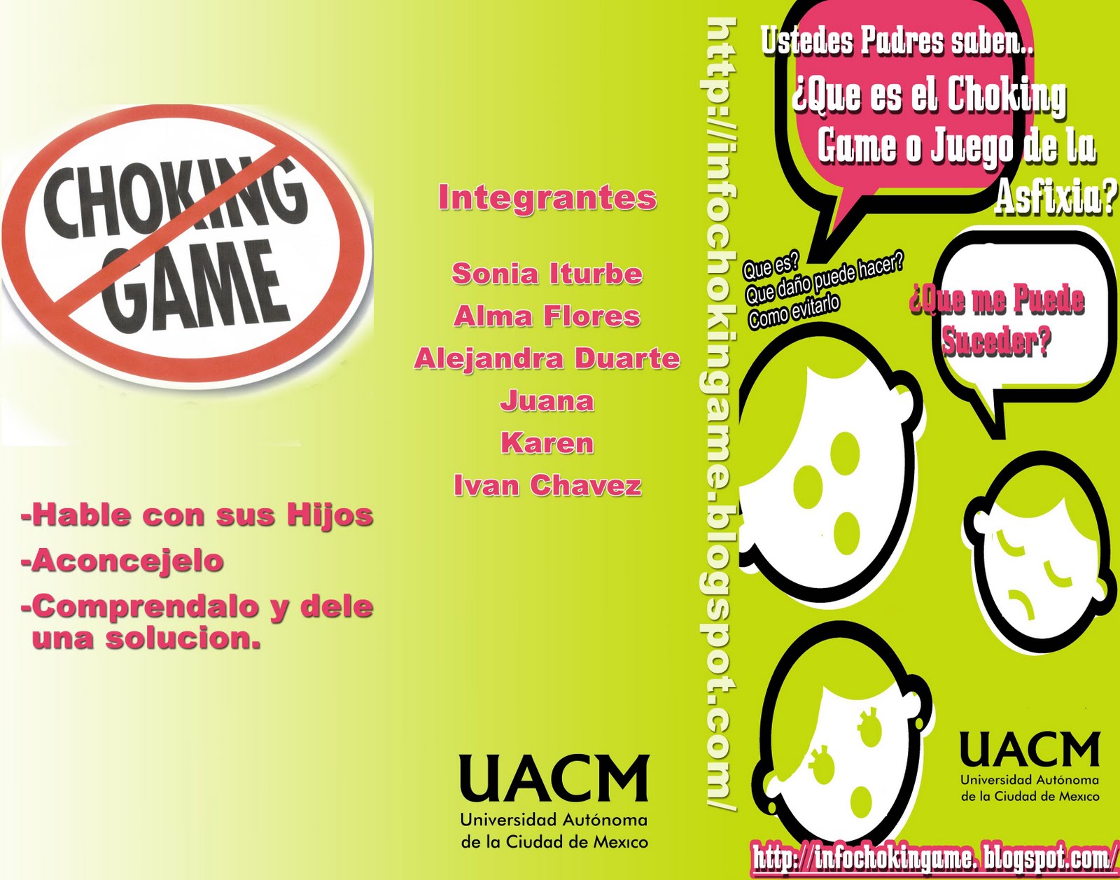 CHOKING GAME O JUEGO DE LA ASFIXIA