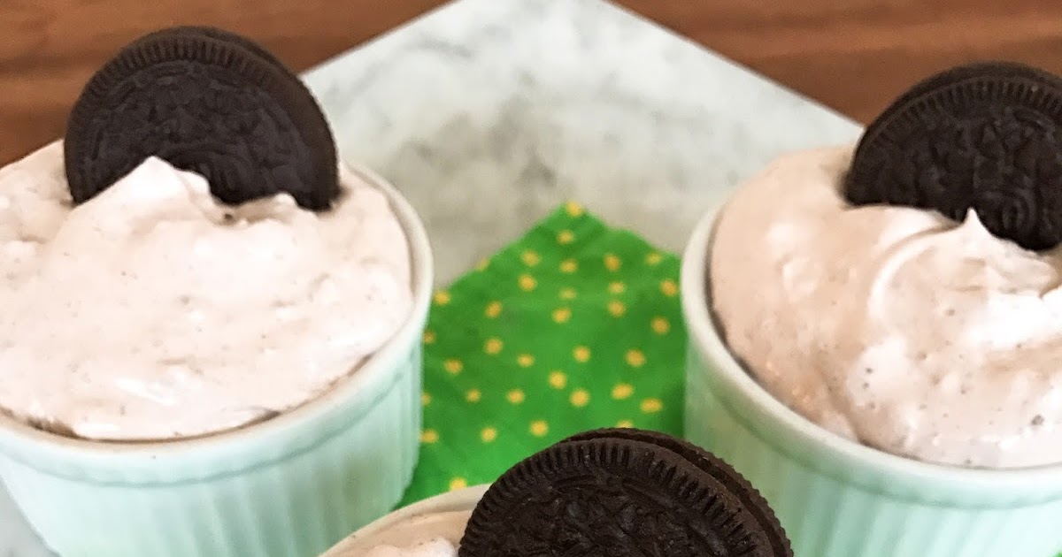 Three Ingredient Oreo "Mousse"