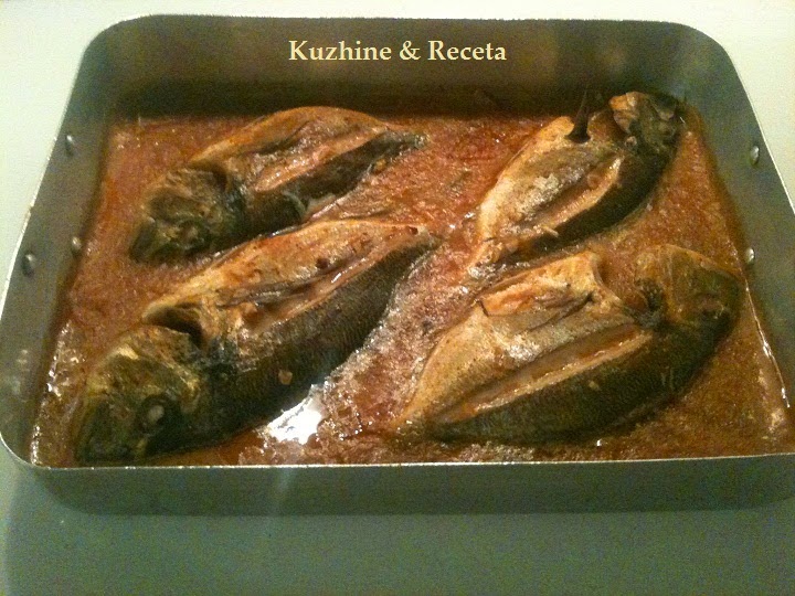 Kuzhine - Receta: Tave peshku me koc