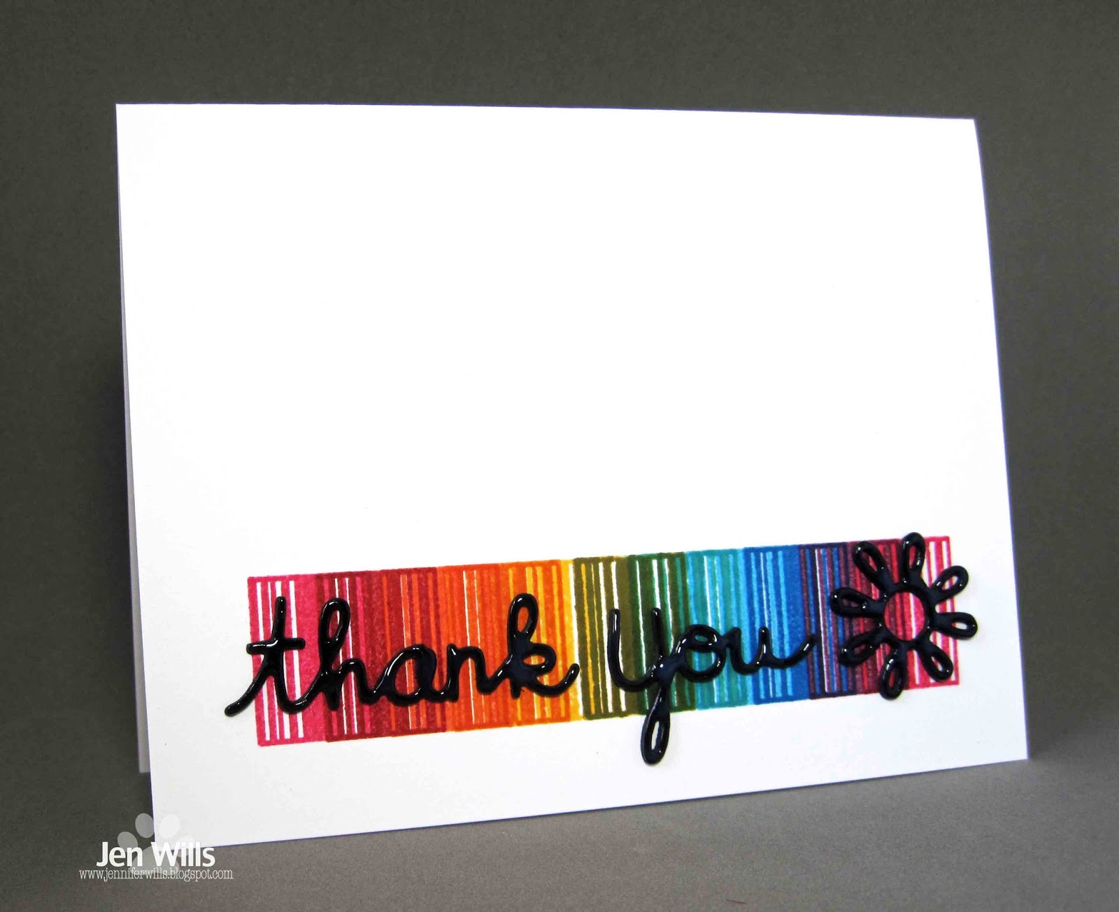 JENerally Speaking: Rainbow Thank You