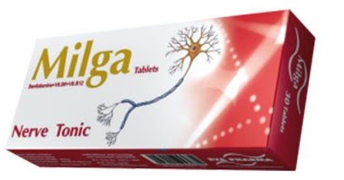 ميلجا Milga لعلاج التهابات الأعصاب مقوي لضعف الانتصاب والاعصاب نشرة ...