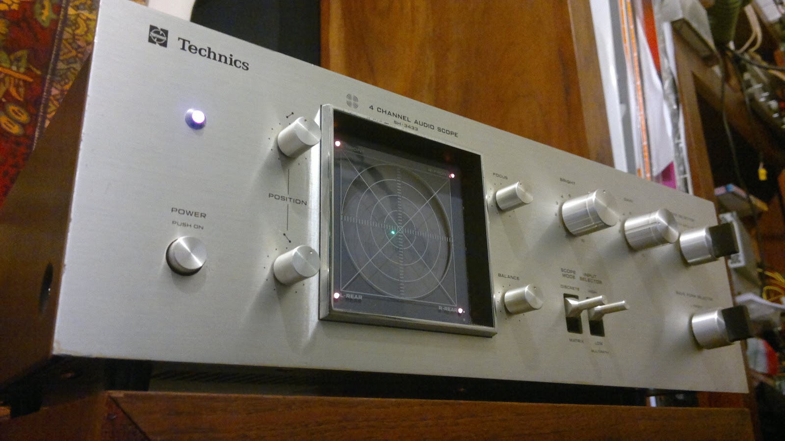 The Vintage HiFi: Technics SH-3433 Scope