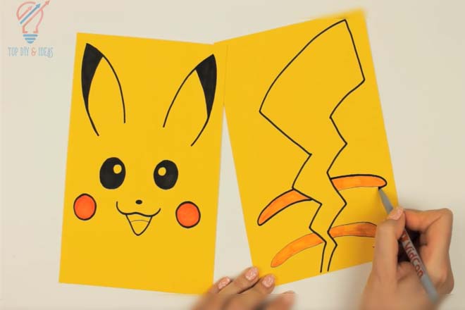 Learn how To Make Pikachu Notebook DIY Cover - mytopdiy’s blog