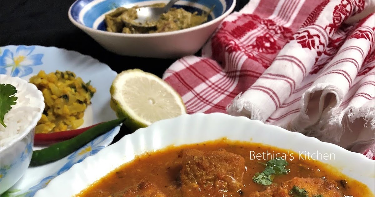 Bethica's Kitchen Flavours: Masor Tenga (Assamese Style Fish Curry)