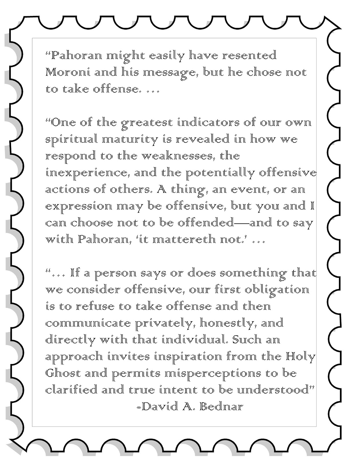 HollysHome - Church Fun: LDS Seminary Book of Mormon Lesson Handouts