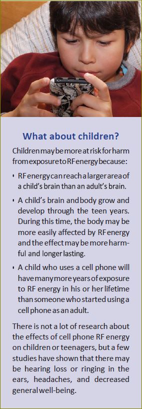 Cell Phone Safety Guidance from the California Public Health Department ...