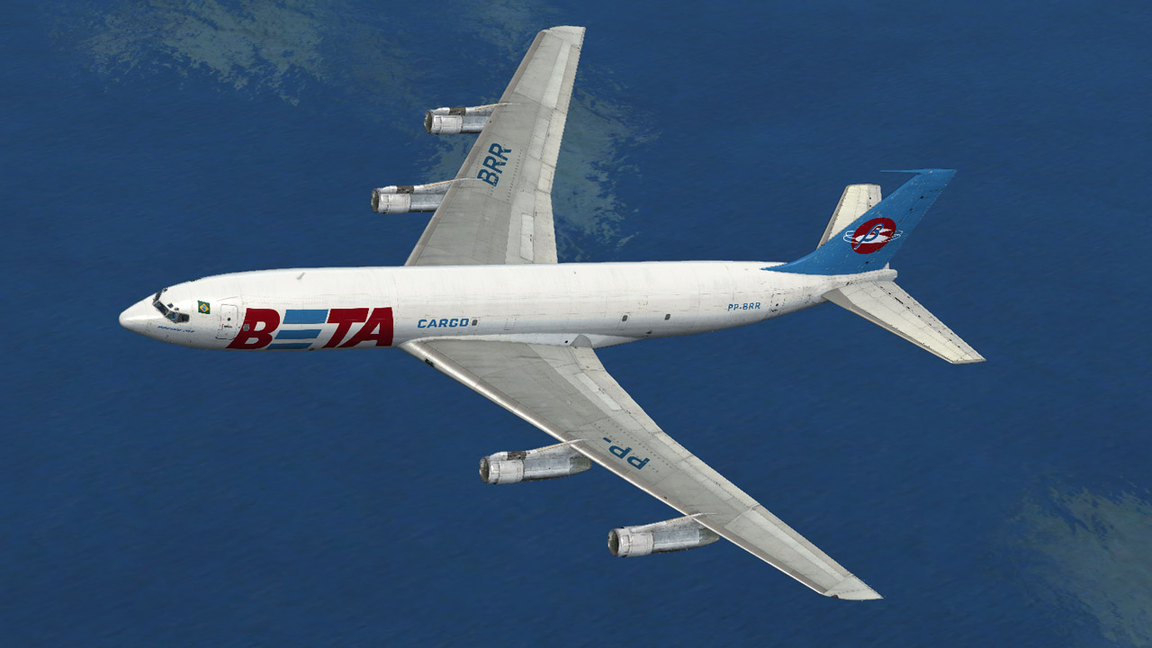 FSTexturas: [FSX/P3D]Captain Sim 707-300C BETA Cargo OC