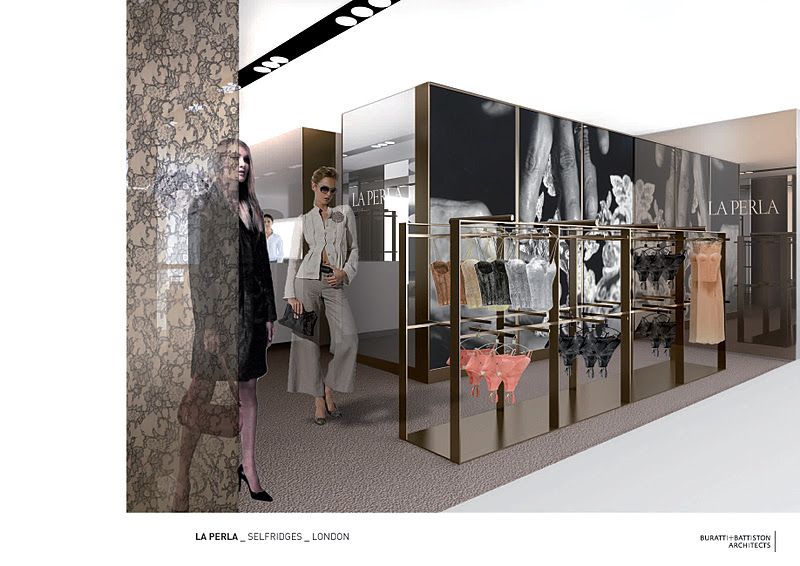 frumpy to funky: La Perla - New Italian Design Shop fit in Selfridges
