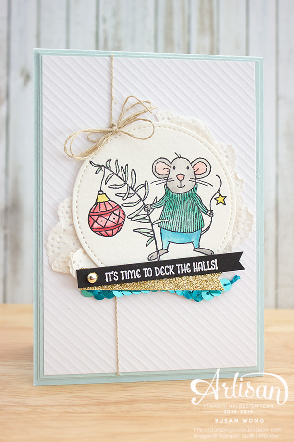 Stitched Shapes Framelits - Stampin' Up! Artisan Blog Hop