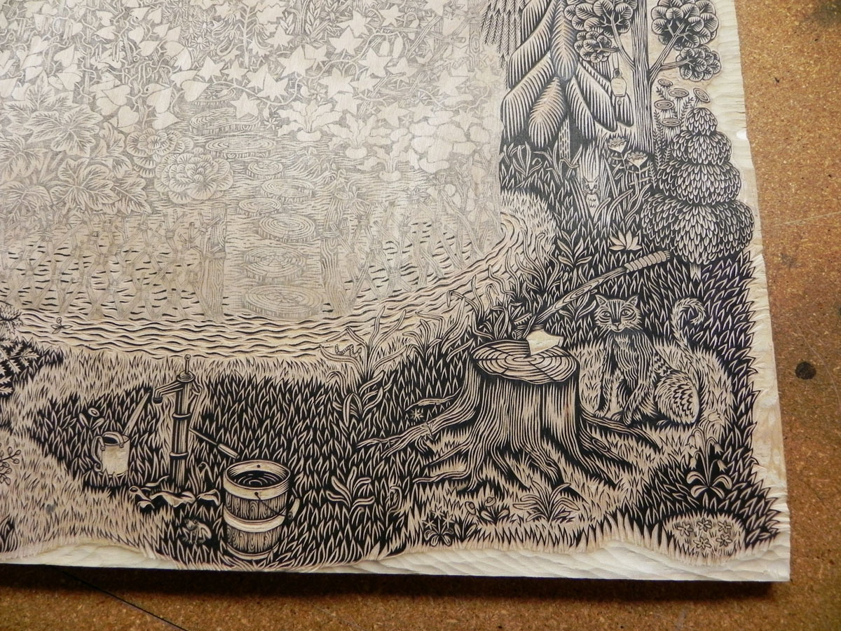 Tugboat Printshop: GARDEN KEY BLOCK DONE!