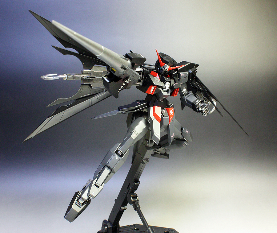GUNDAM GUY: MG 1/100 AGE-2 Dark Hound - Painted Build