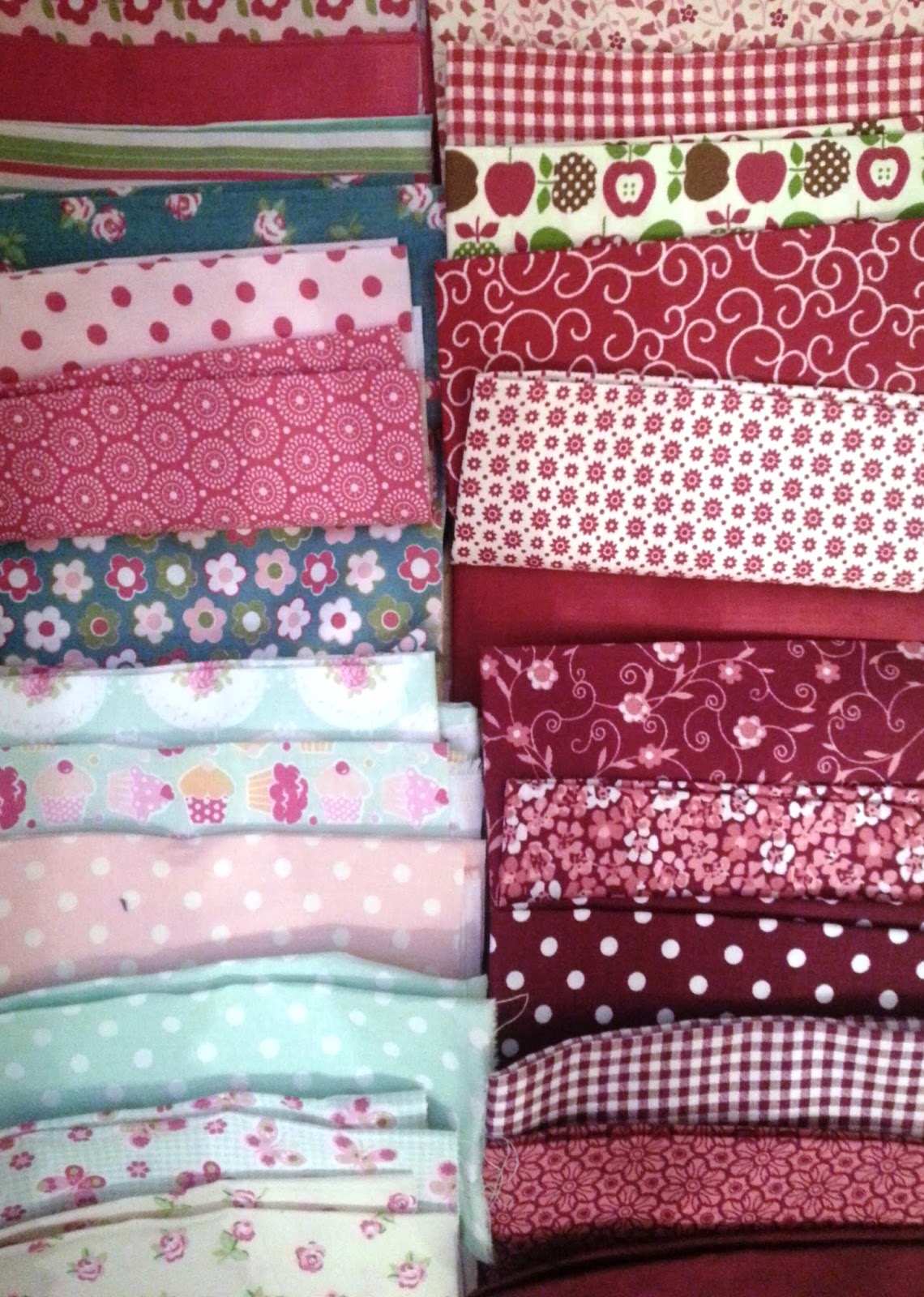 Frauenmasche: Stoffshopping