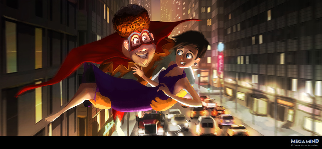 Living Lines Library: Megamind (2010) - Concept Art, Color Keys