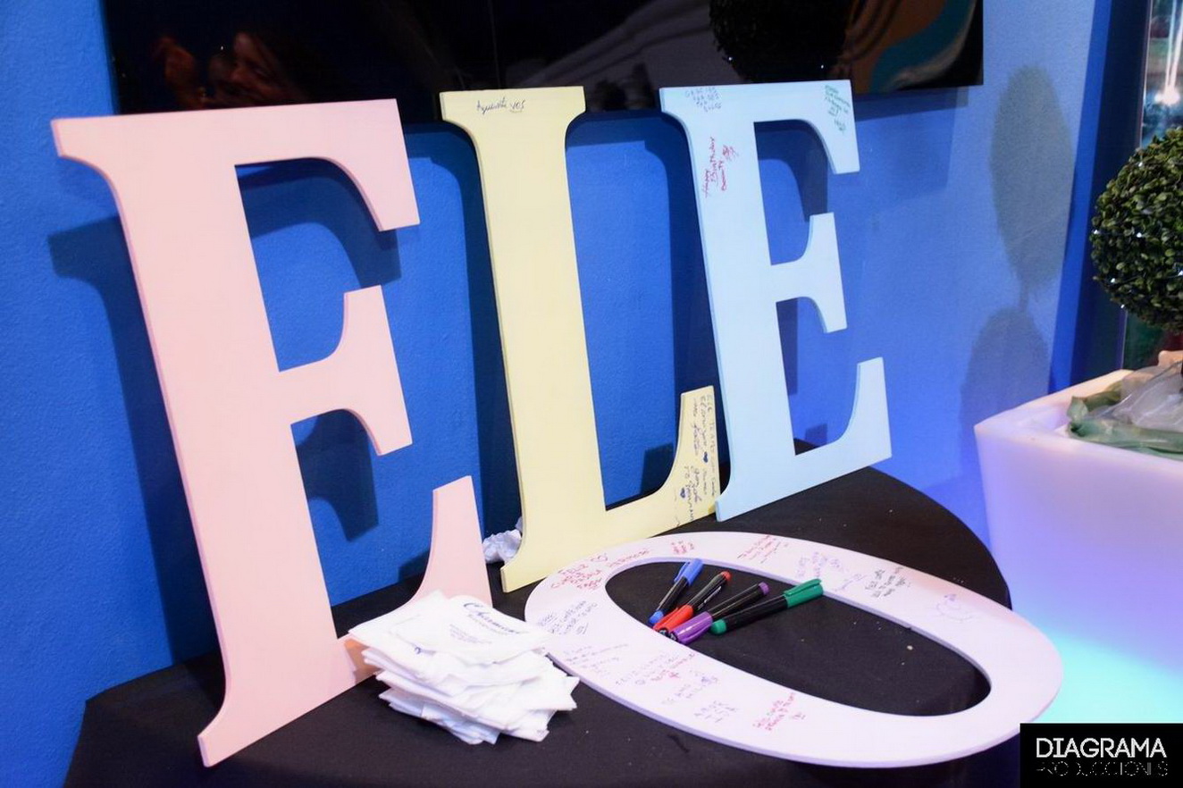 Novedad Letras Fibrofacil De 45cm Álbum De Firmas Fiestas