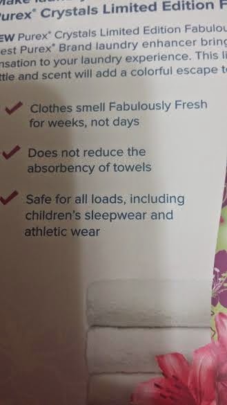 EdwardsBlogging: Purex Crystals "Limited Edition" Fabulously Fresh