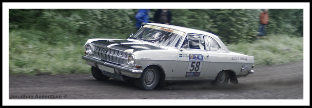Opel Rekord A & B: Opel Rekord in the Swedish "Midnattssolsrallyt" rally