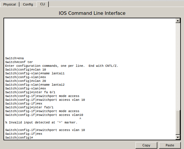 Konfigurasi Vlan dan Trunk Vlan di Cisco Packet Tracer - Catatan Anak TKJ