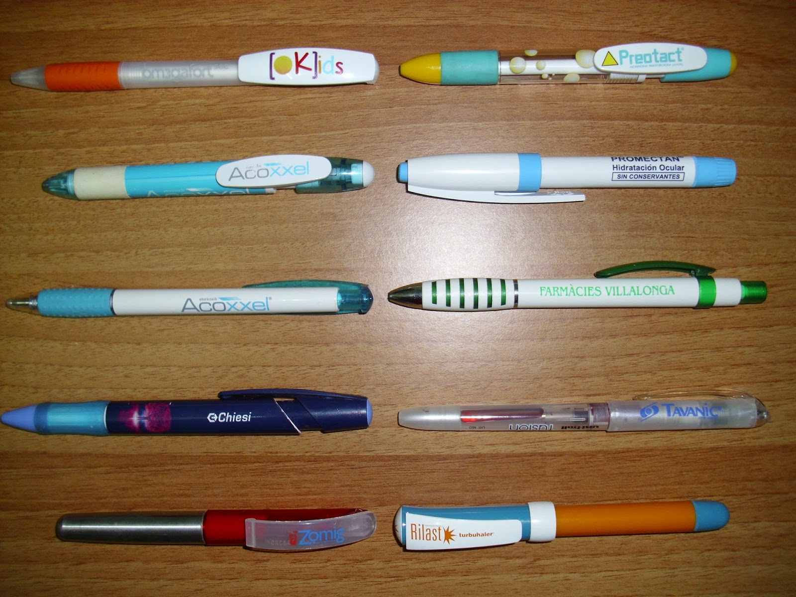 Farmacia ~ Bolígrafos de Juan Carlos