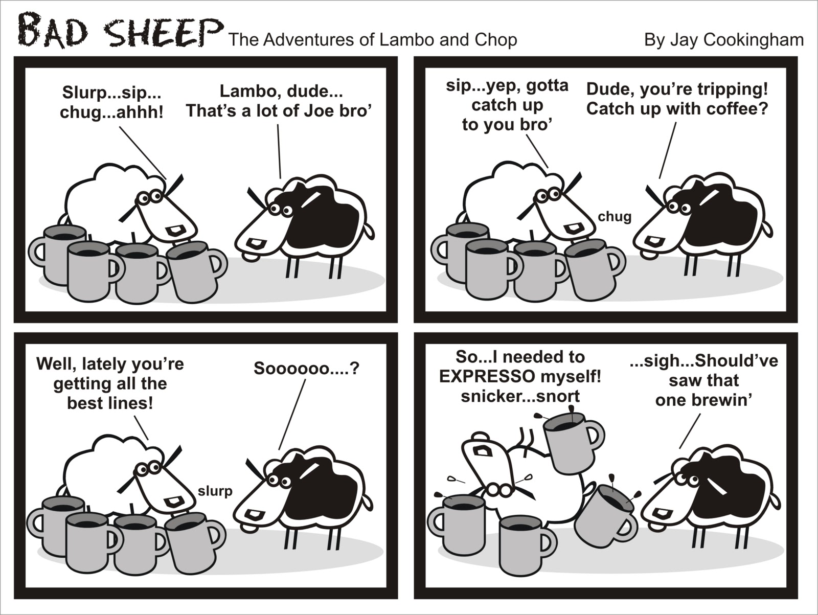 badsheep: Early Strips