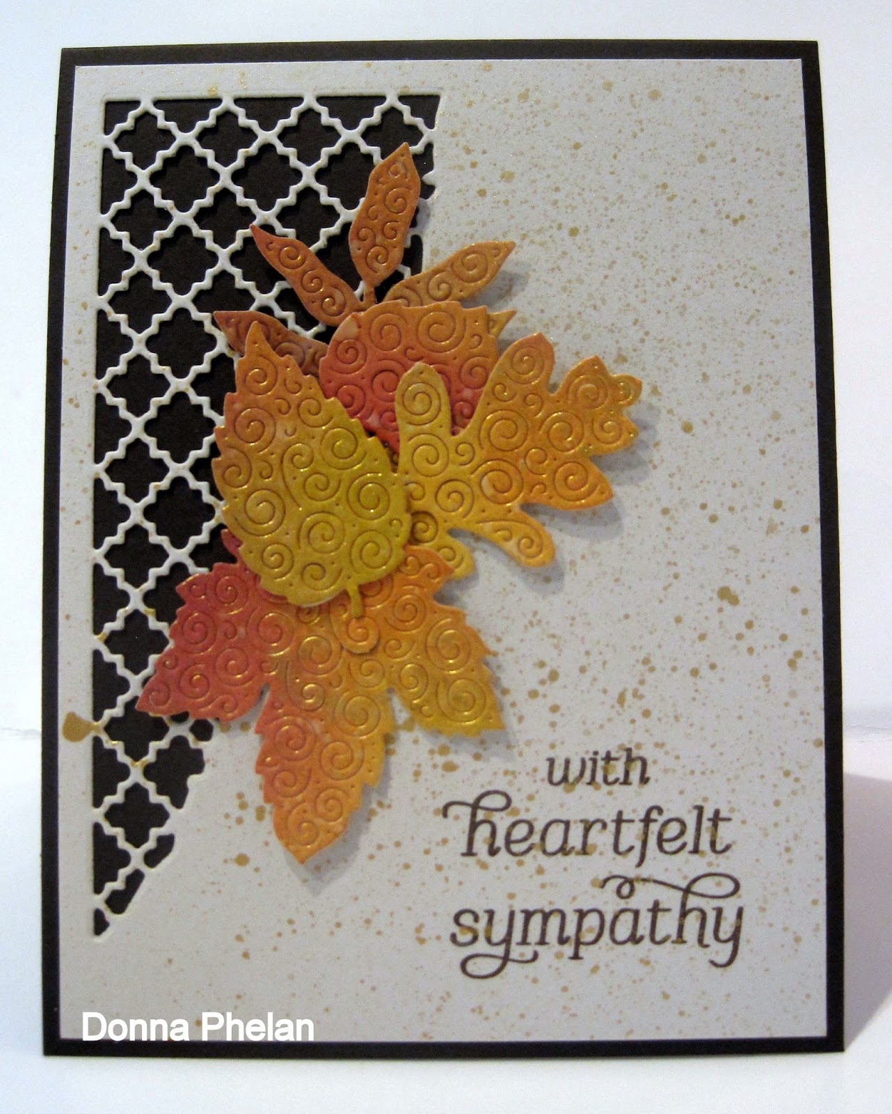 Crafting By The Beach: Fall Sympathy Card