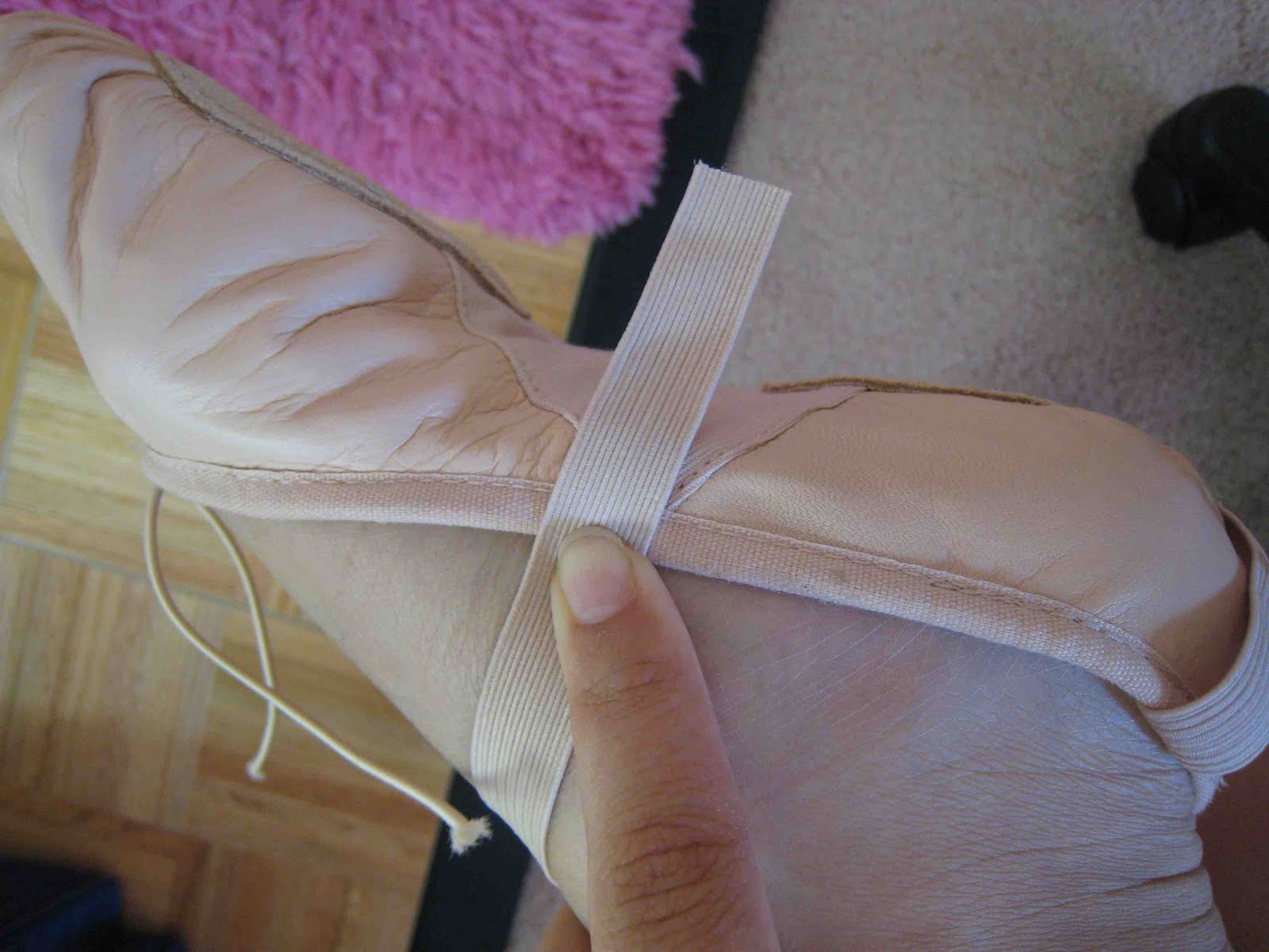 The Dance Life: Ballet Shoe Sewing Tutorial Part 1