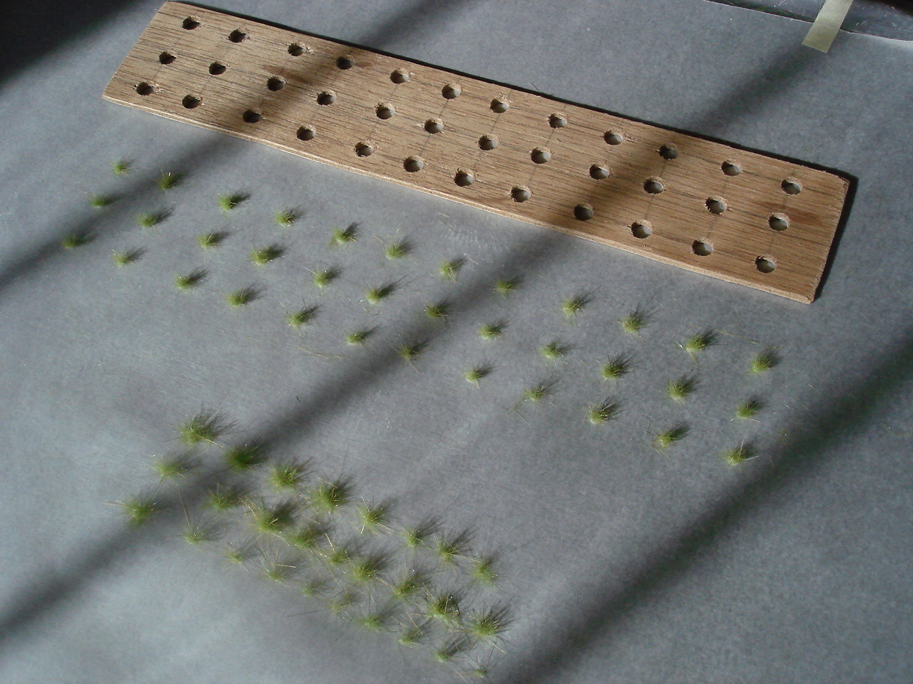 ALIWAL NORTH SAR LAYOUT: HO scale Wild Grass Tufts and Weeds